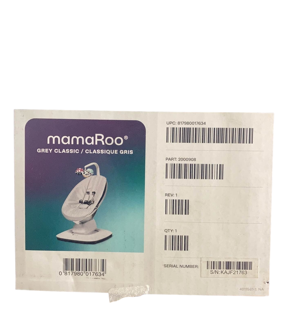 4moms MamaRoo Multi-Motion Baby Swing, Grey Classic — GoodBuy Gear