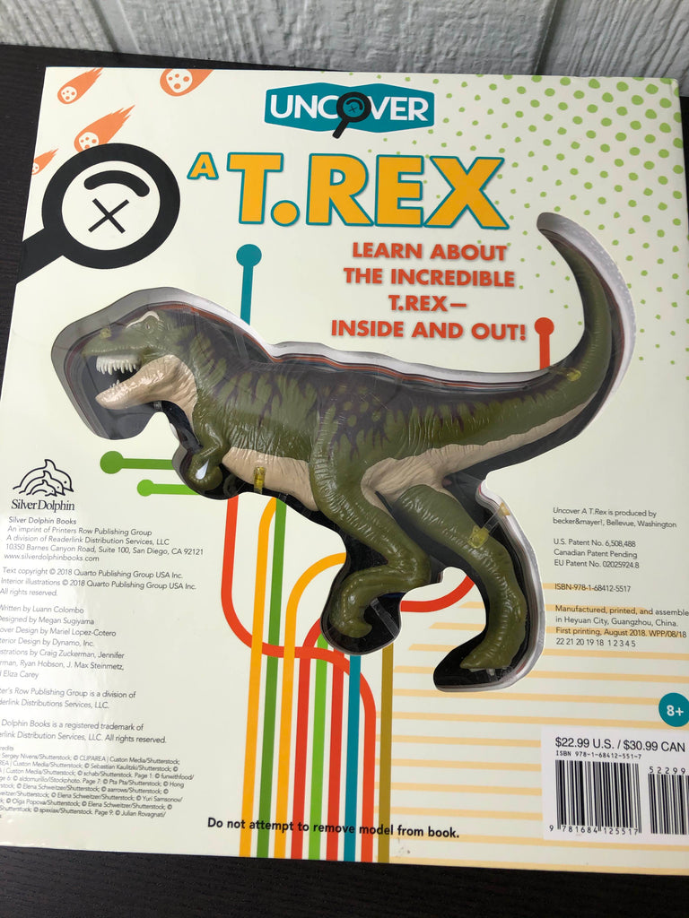 Uncover A T.Rex Book