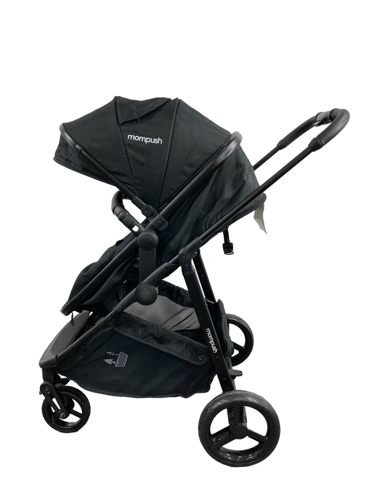 Mompush Wiz Stroller, 2021, Black