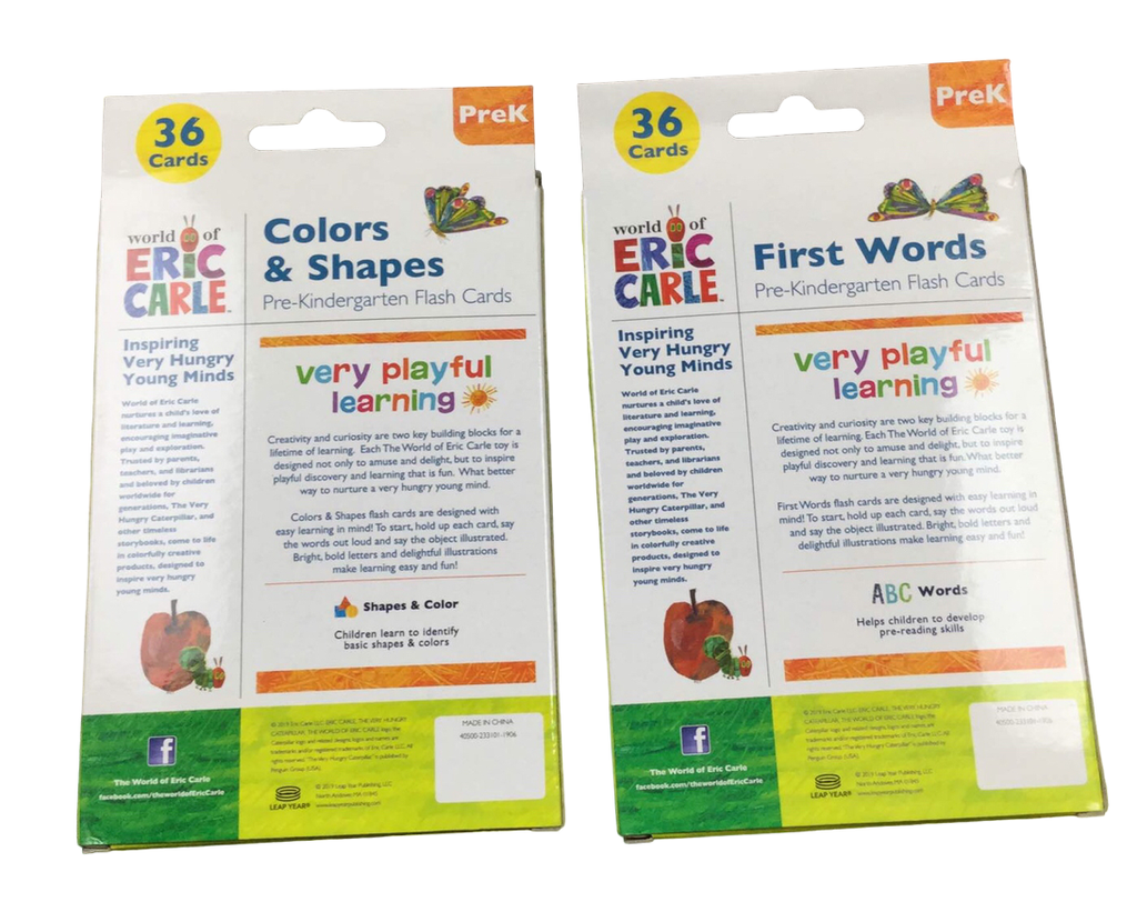 BUNDLE Eric Carle Flash Cards