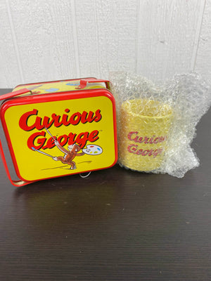 Curious George Lunch Box And Mug Set