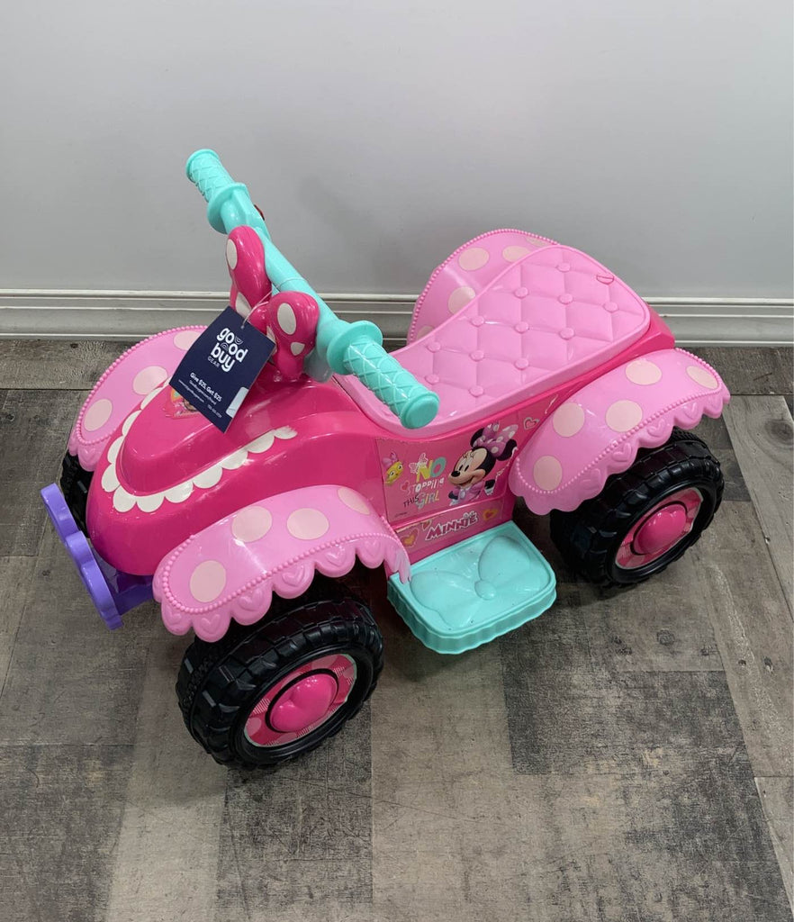 Kid Trax Minnie Mouse 6V Quad Ride-On, Pink