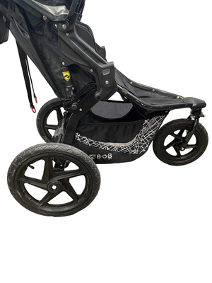 BOB Revolution Flex 3.0 Single Jogging Stroller, 2020, Lunar Black