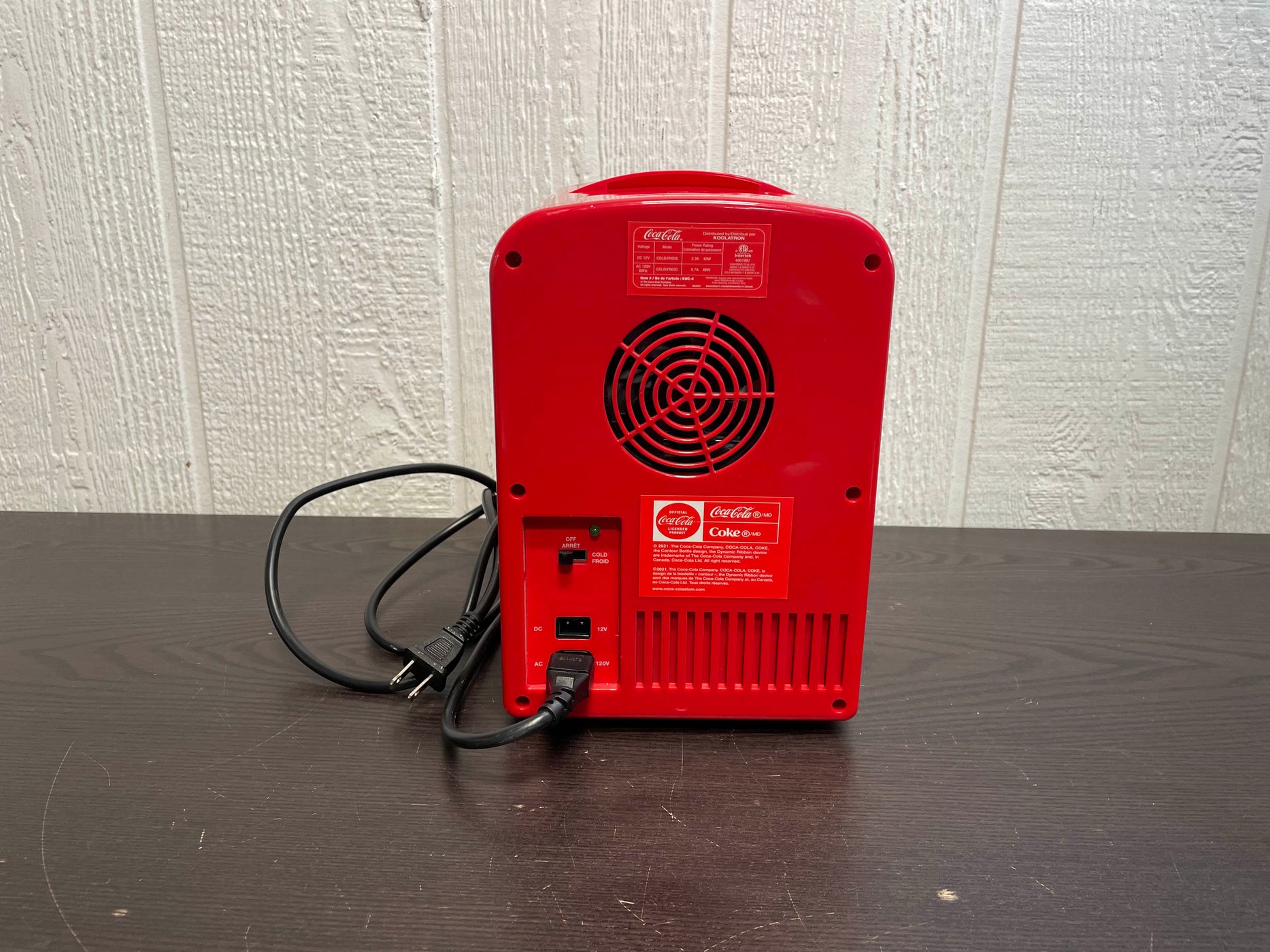 Koolatron Coca Cola 4L Classic Portable Cooler — GoodBuy Gear