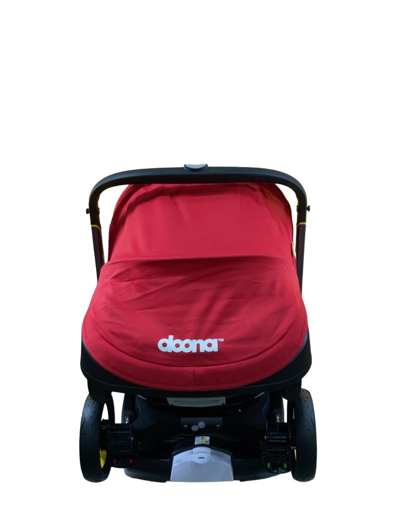 Doona Infant Car Seat & Stroller Combo, Flame Red, 2022