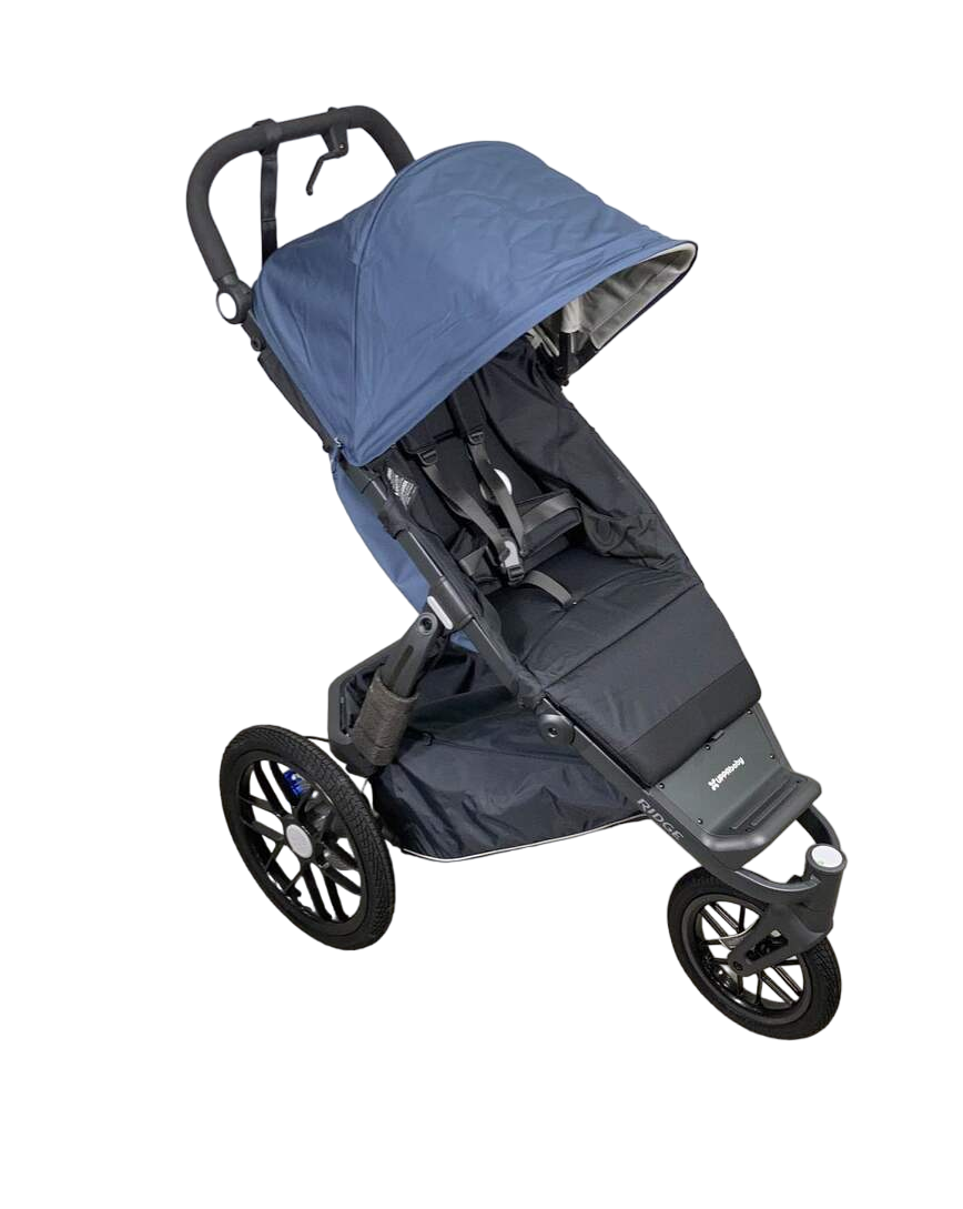 UPPAbaby RIDGE Jogging Stroller, 2021, Reggie (Slate Blue) — GoodBuy Gear