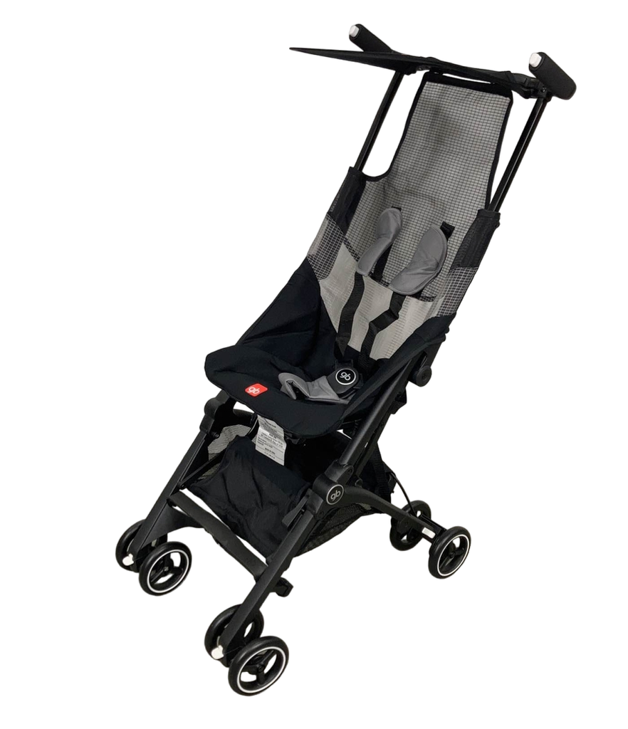 gb Pockit Air All-Terrain Stroller, 2022, Velvet Black