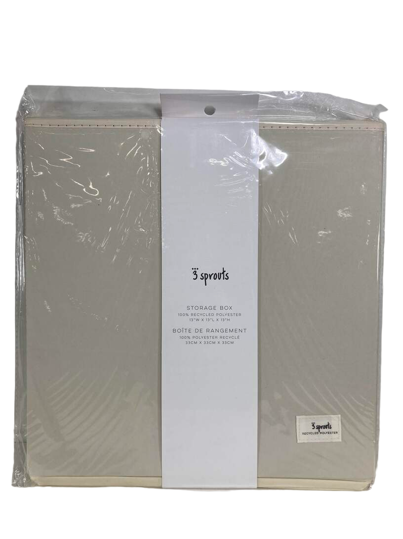3 Sprouts Storage Box, Cream — GoodBuy Gear