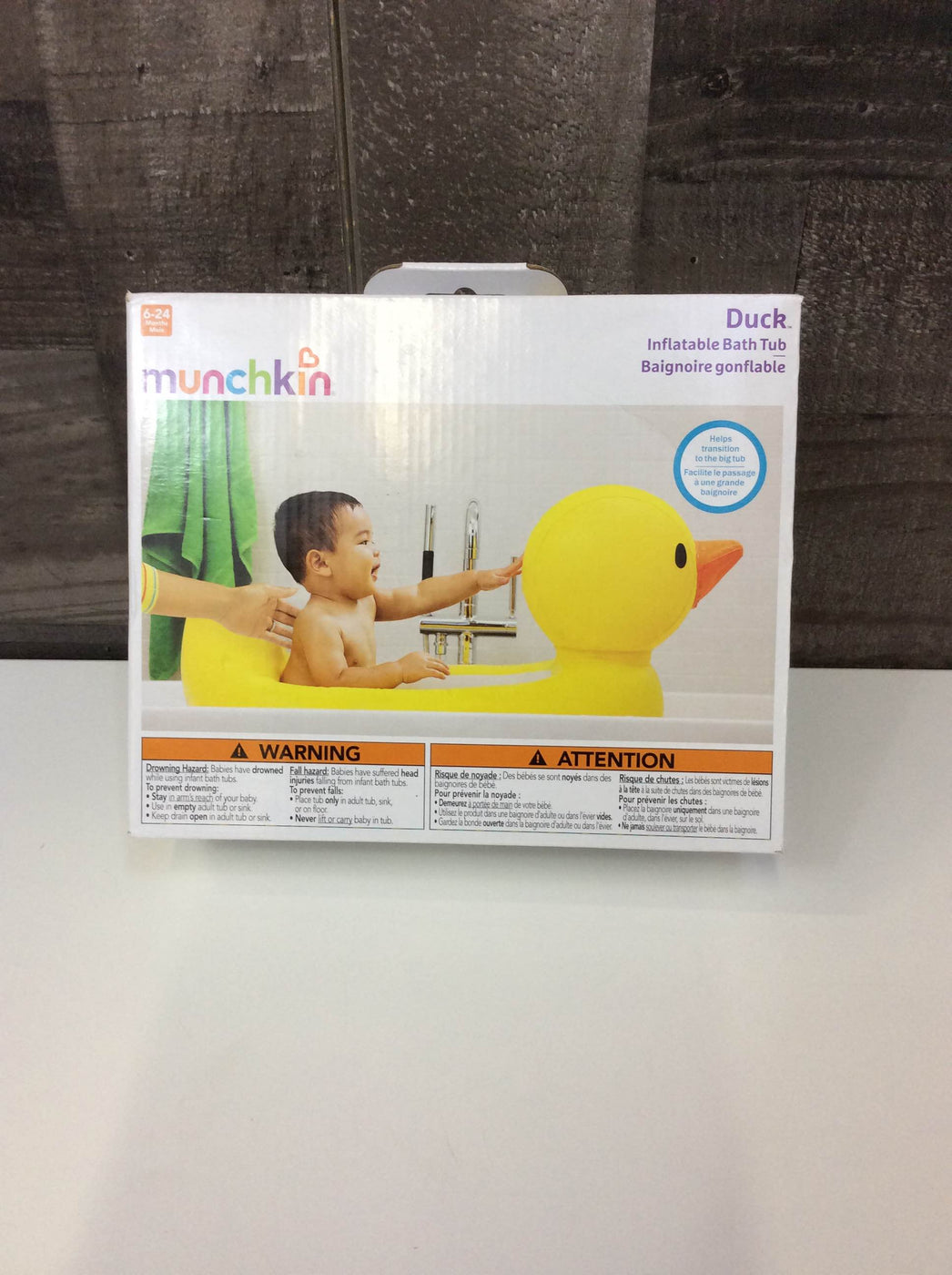 Munchkin Inflatable Duck Tub — GoodBuy Gear