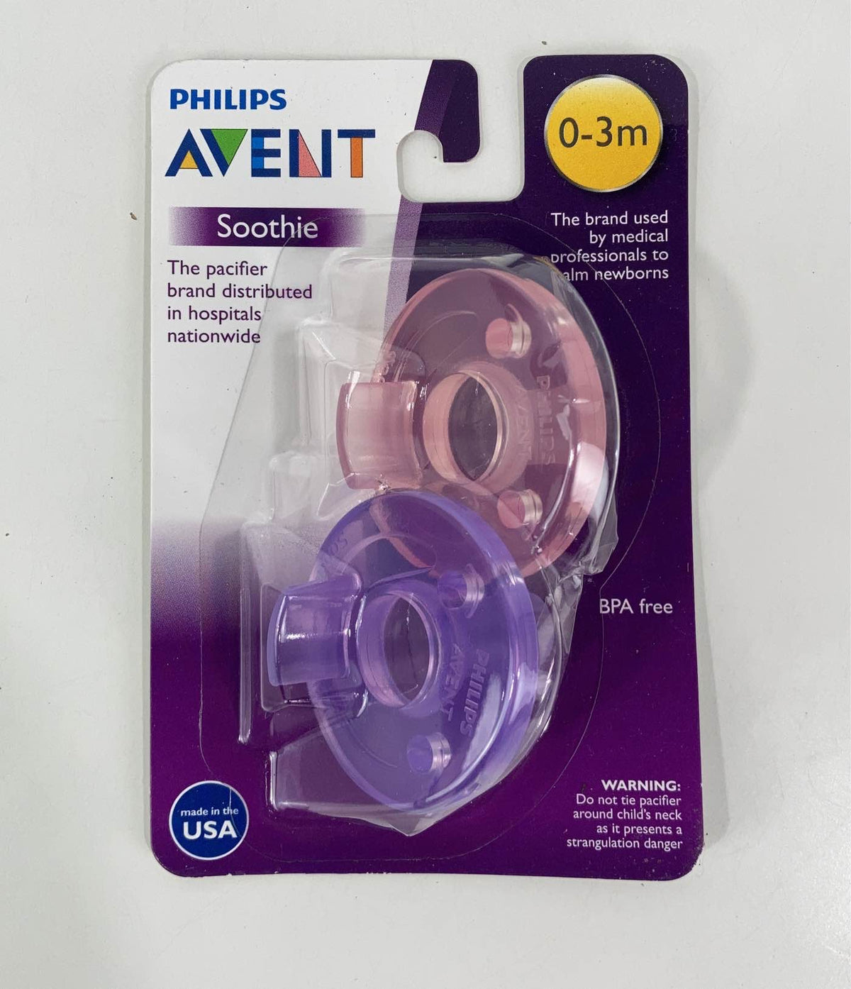 Philips Avent Soothie Pacifiers, 0-3 Months, 2-Pack — GoodBuy Gear