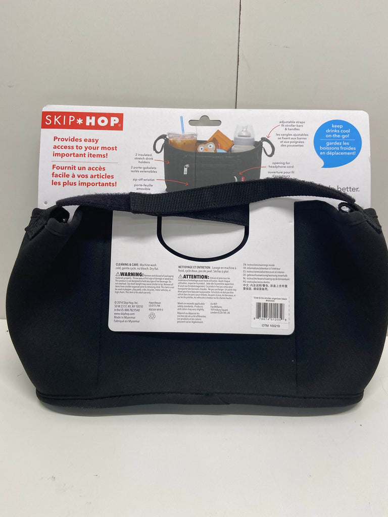 Skip Hop Grab And Go Stroller Organizer, Black