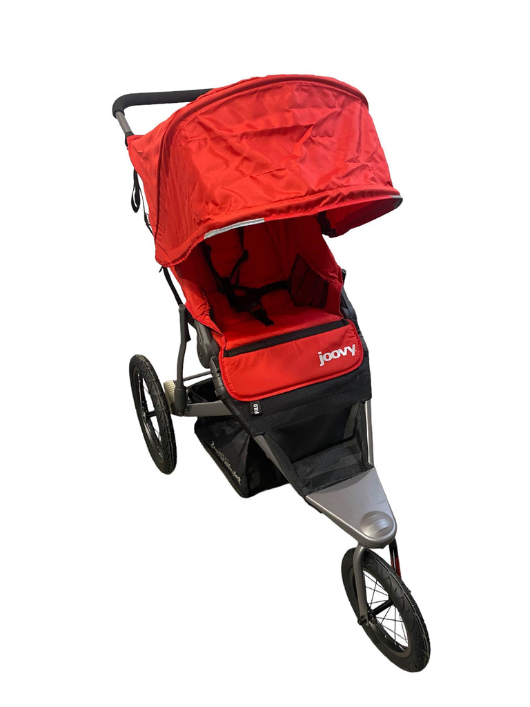 Joovy Zoom 360 Ultralight Jogging Stroller, 2021, Red