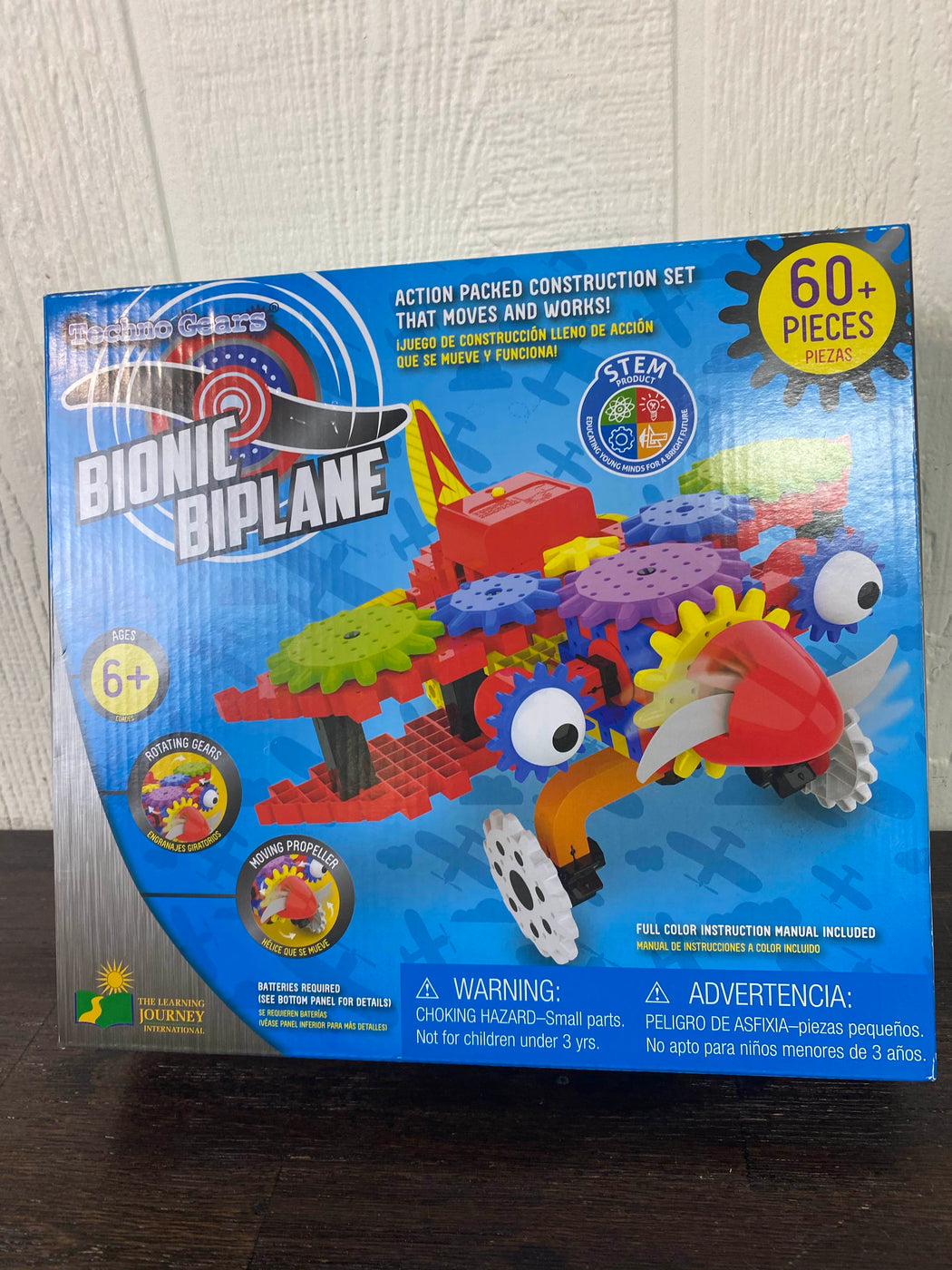 Learning Journey Techno Gears Bionic Biplane — GoodBuy Gear