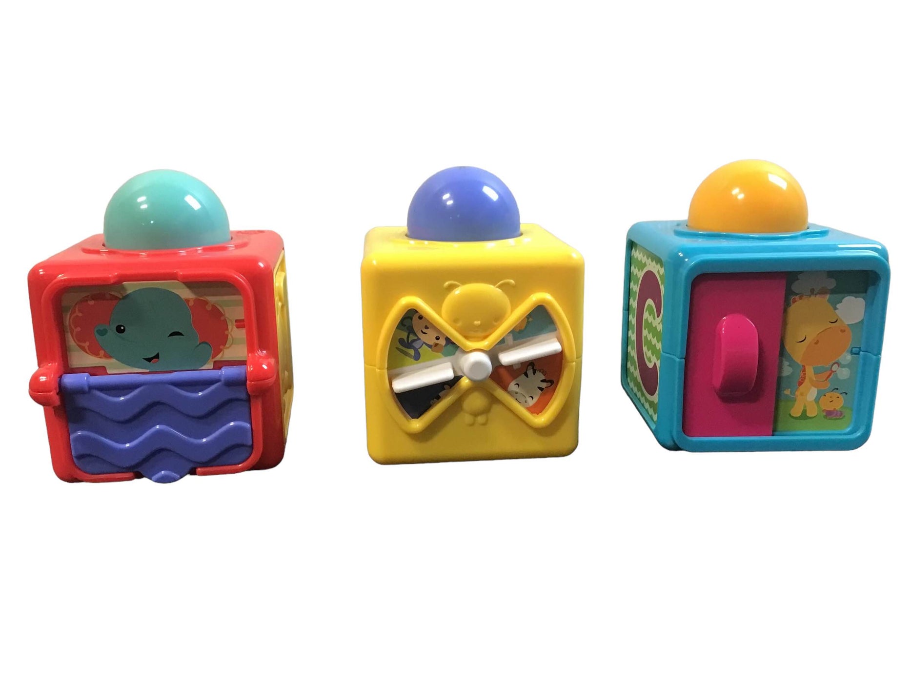Fisher Price Brilliant Basics Stacking Action Blocks — GoodBuy Gear