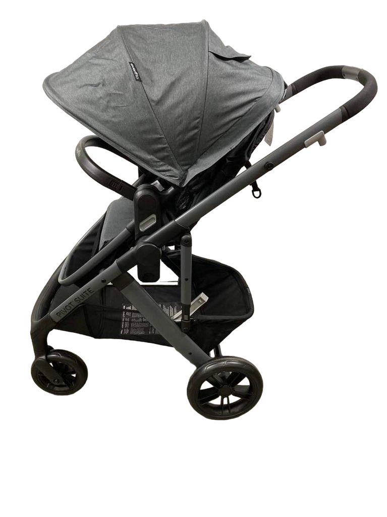 Evenflo Pivot Suite Travel System, Devon Gray, 2023