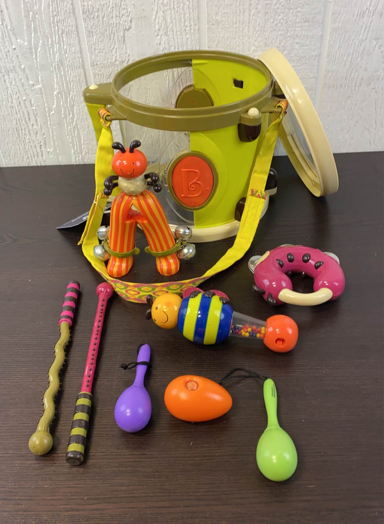 B. toys Bee Bop Band Play & Learn Drum and Instruments