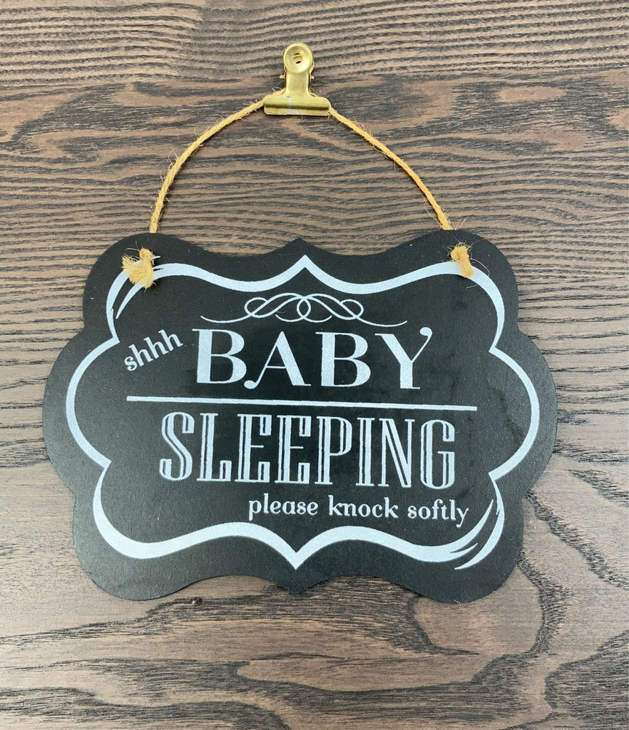 Baby Sleeping Sign