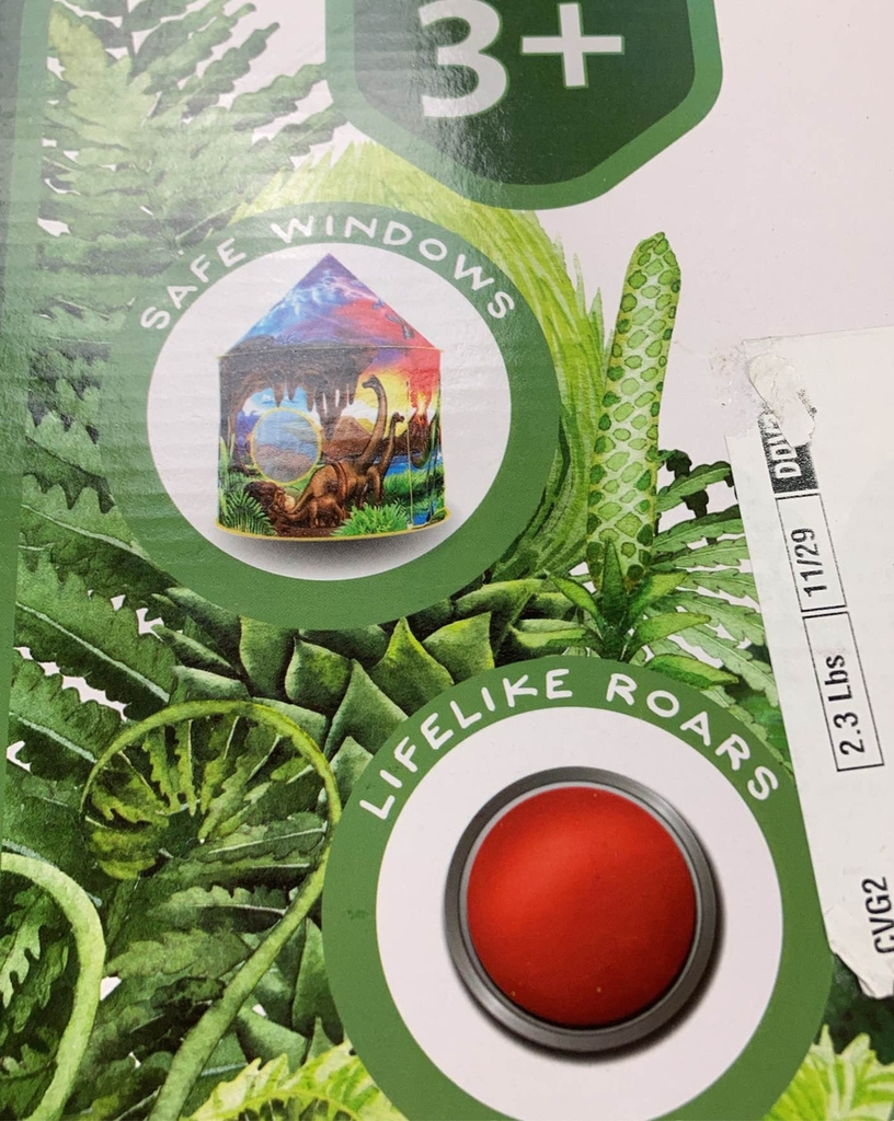 Winston & Olive Dinosaur Discovery Play Tent