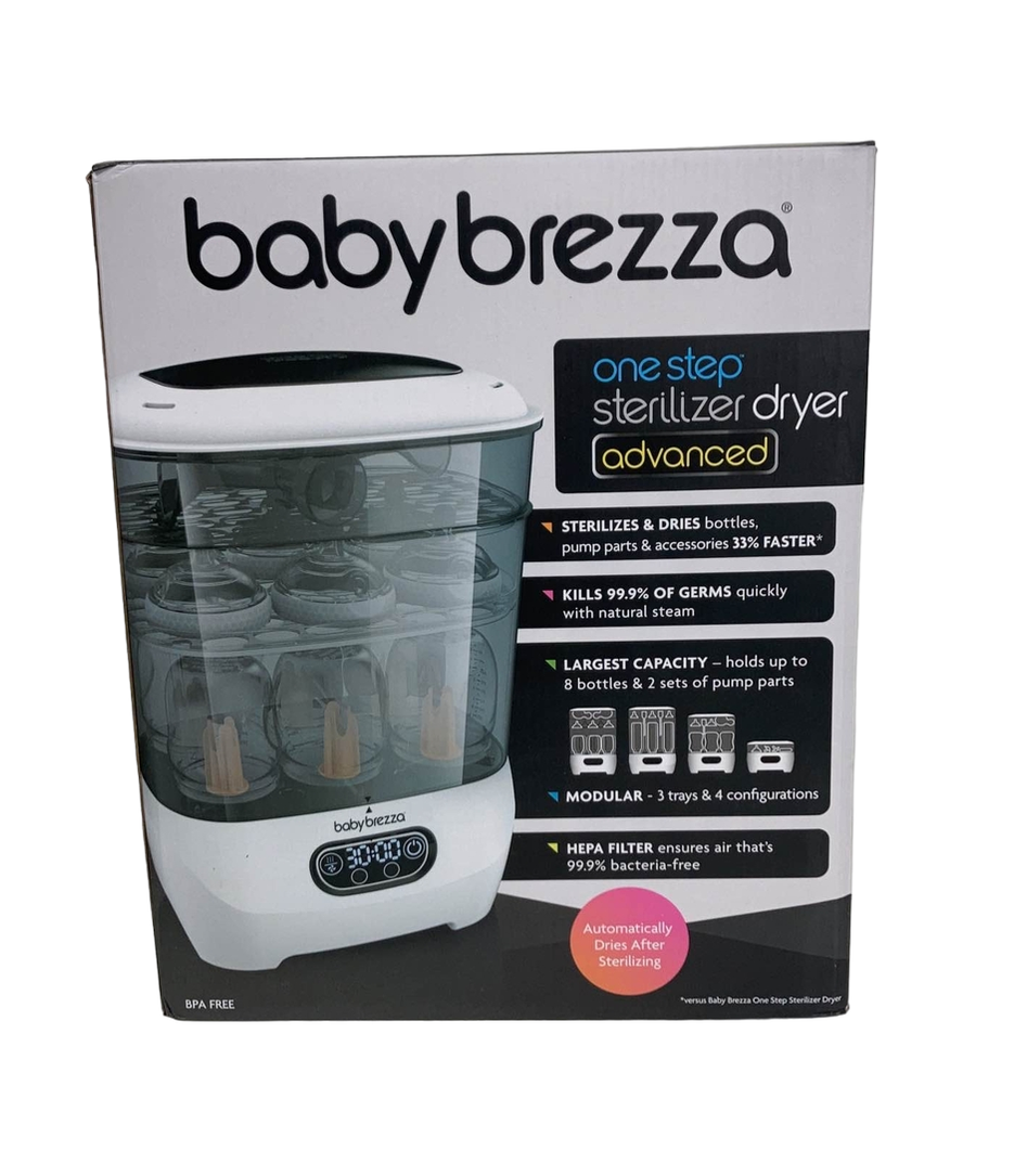 Baby Brezza Sterilizer and Dryer Advanced, White — GoodBuy Gear