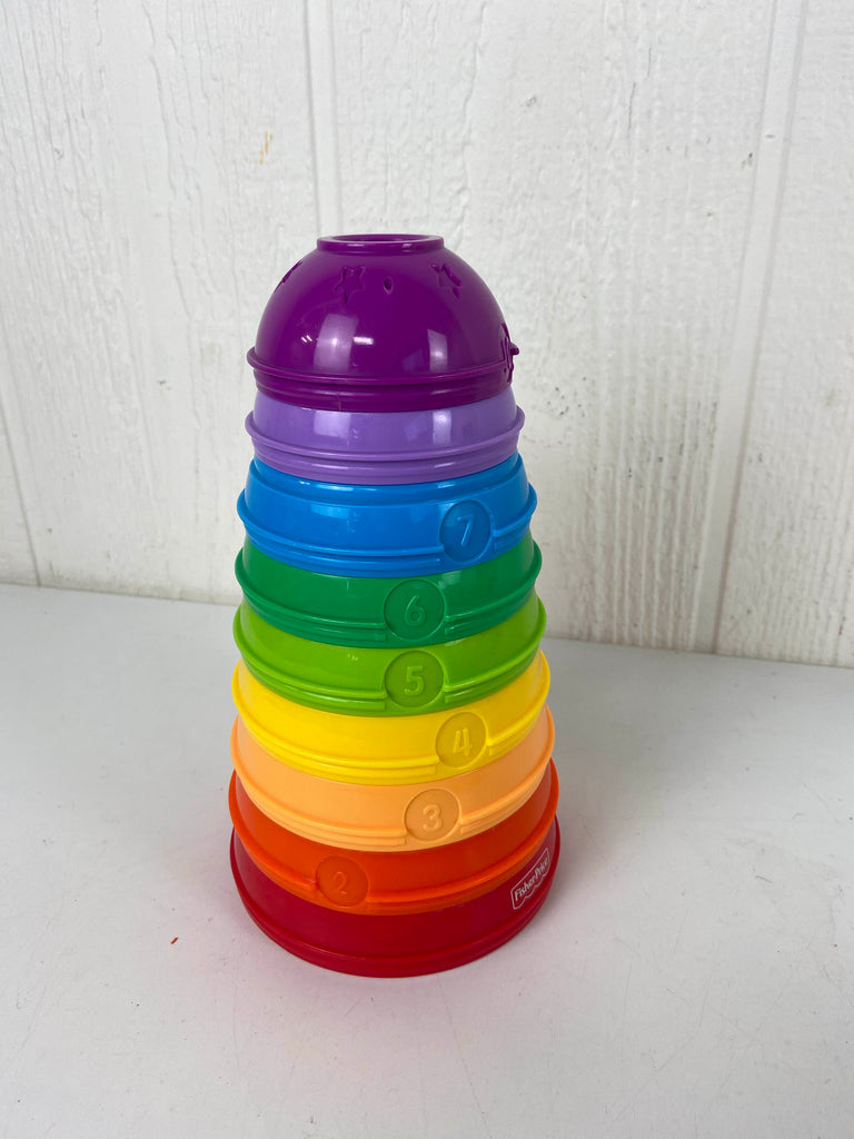 Fisher Price Stack N Roll Cups