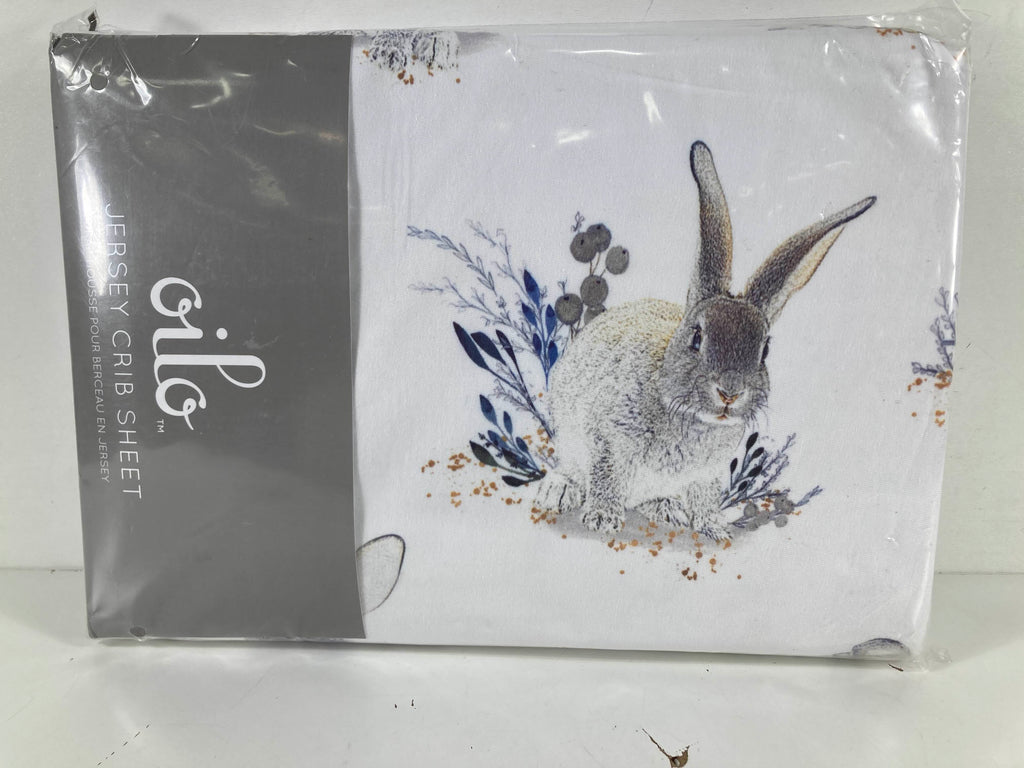 Oilo Studios Jersey Crib Sheet