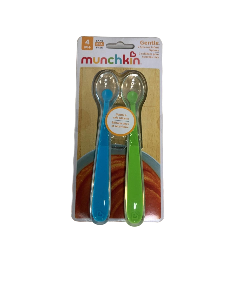 Munchkin Gentle Silicone Spoons — GoodBuy Gear