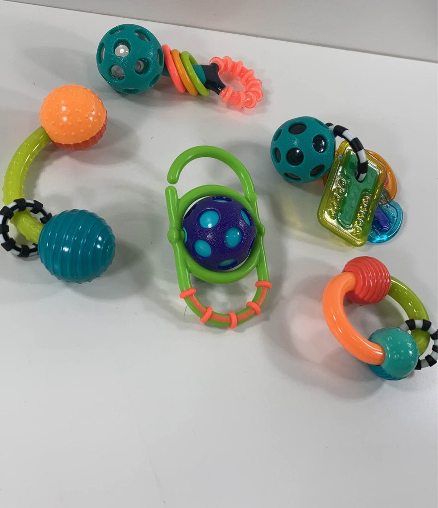 Sassy Shake Rattle & Chew Gift Set, 5pc