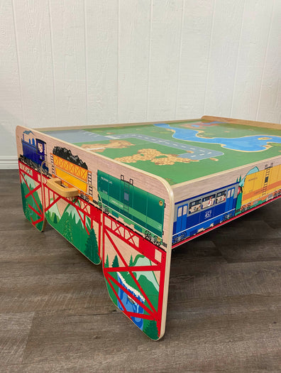 Wooden Train Table — GoodBuy Gear