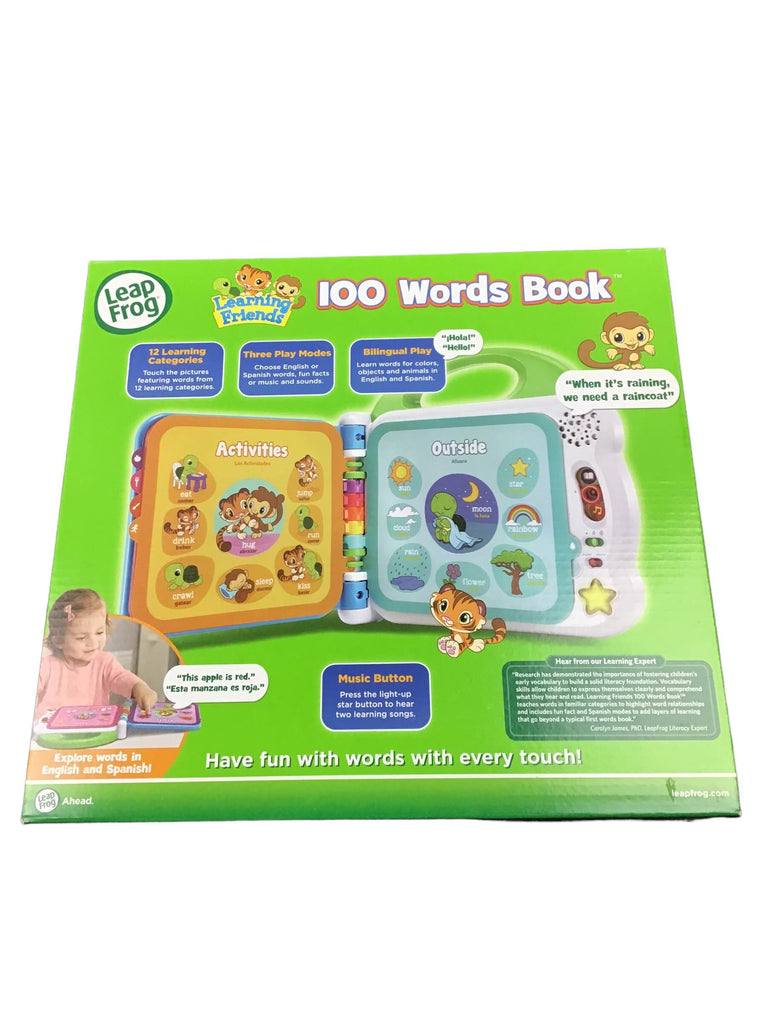 Leap Frog Learning Friends 100 Words Book
