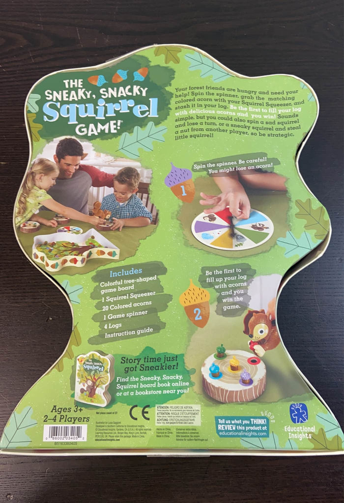Educational Insights The Sneaky, Snacky Squirrel