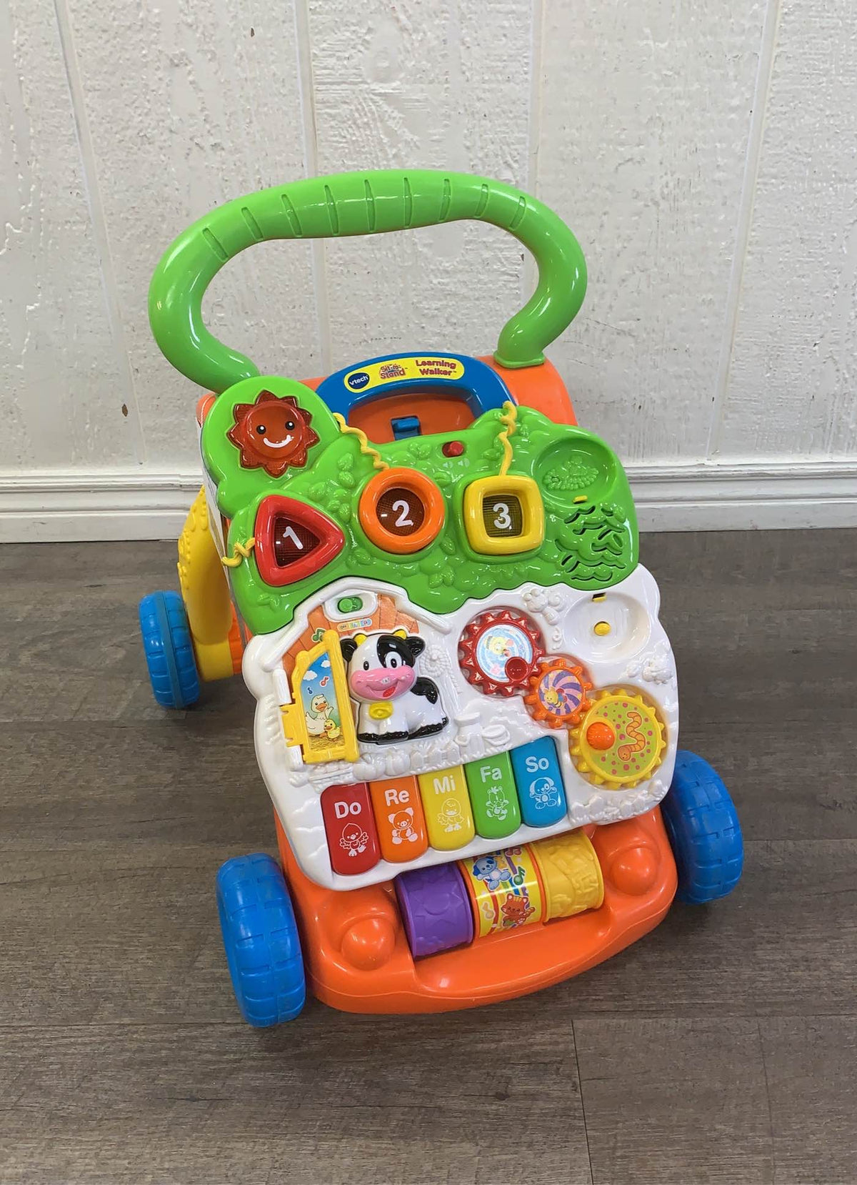 VTech Sit-To-Stand Learning Walker, Orange — GoodBuy Gear