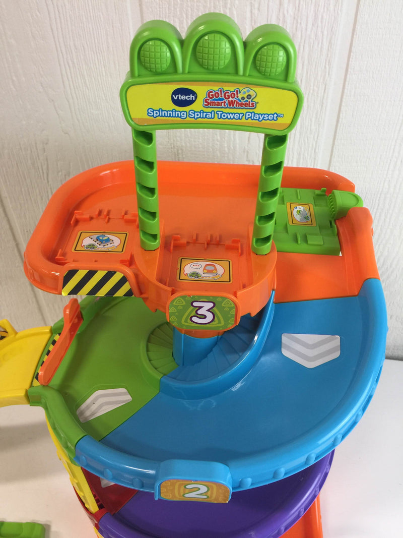 VTech Go! Go! Smart Wheels Spinning Spiral Tower With Cars