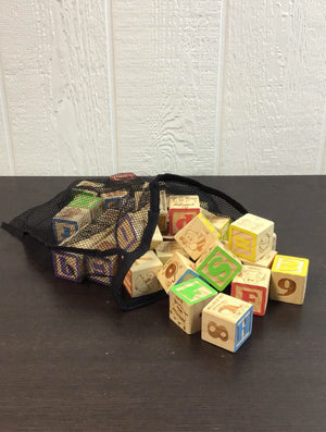 BUNDLE Wooden Alphabet Blocks