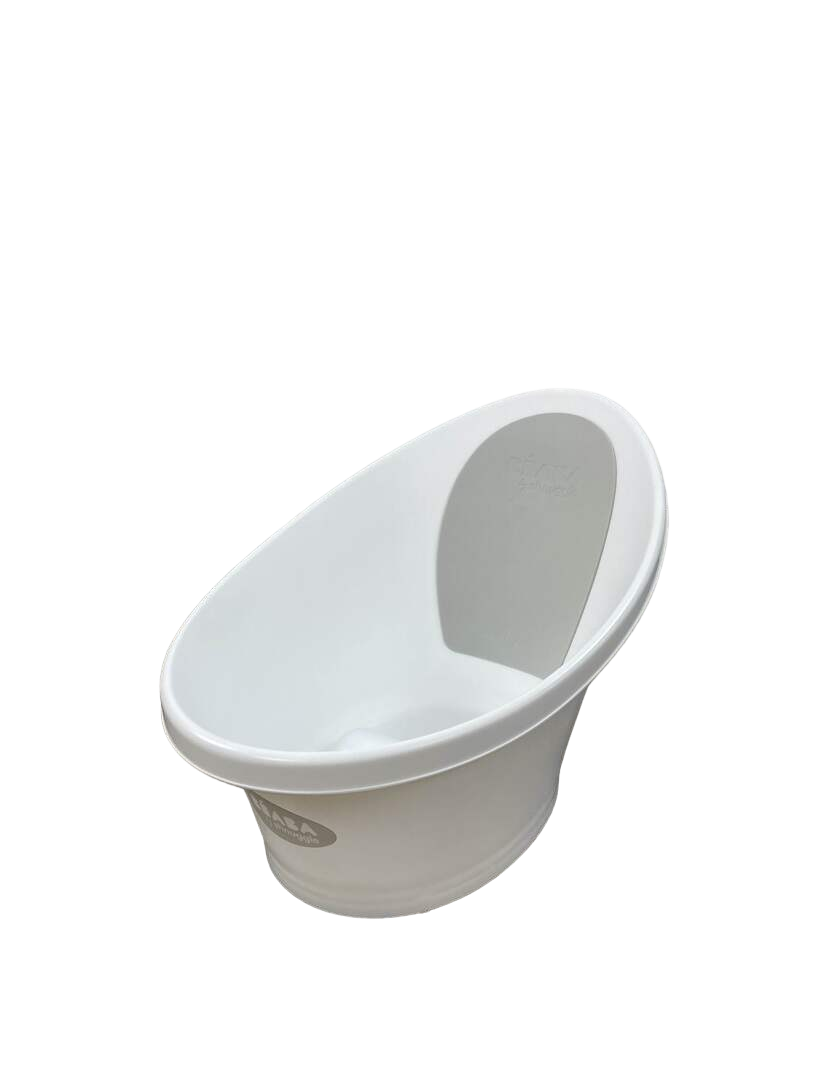 Beaba Shnuggle Baby Bath, White/Grey — GoodBuy Gear