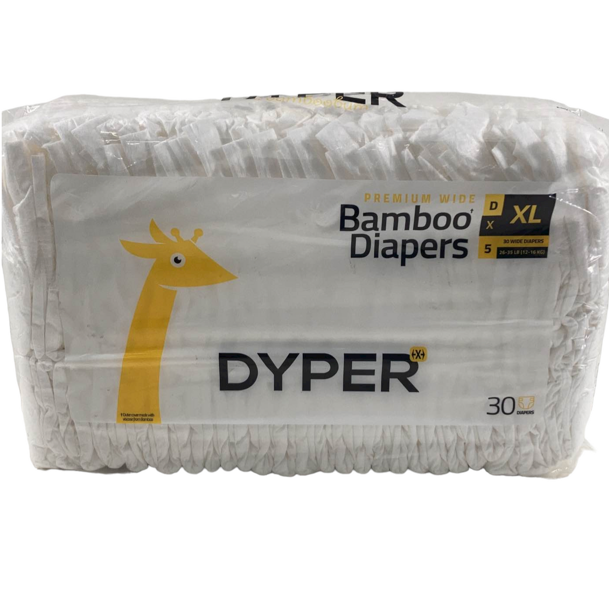 DYPER Bamboo Diapers, XL, 1 Sleeve — GoodBuy Gear