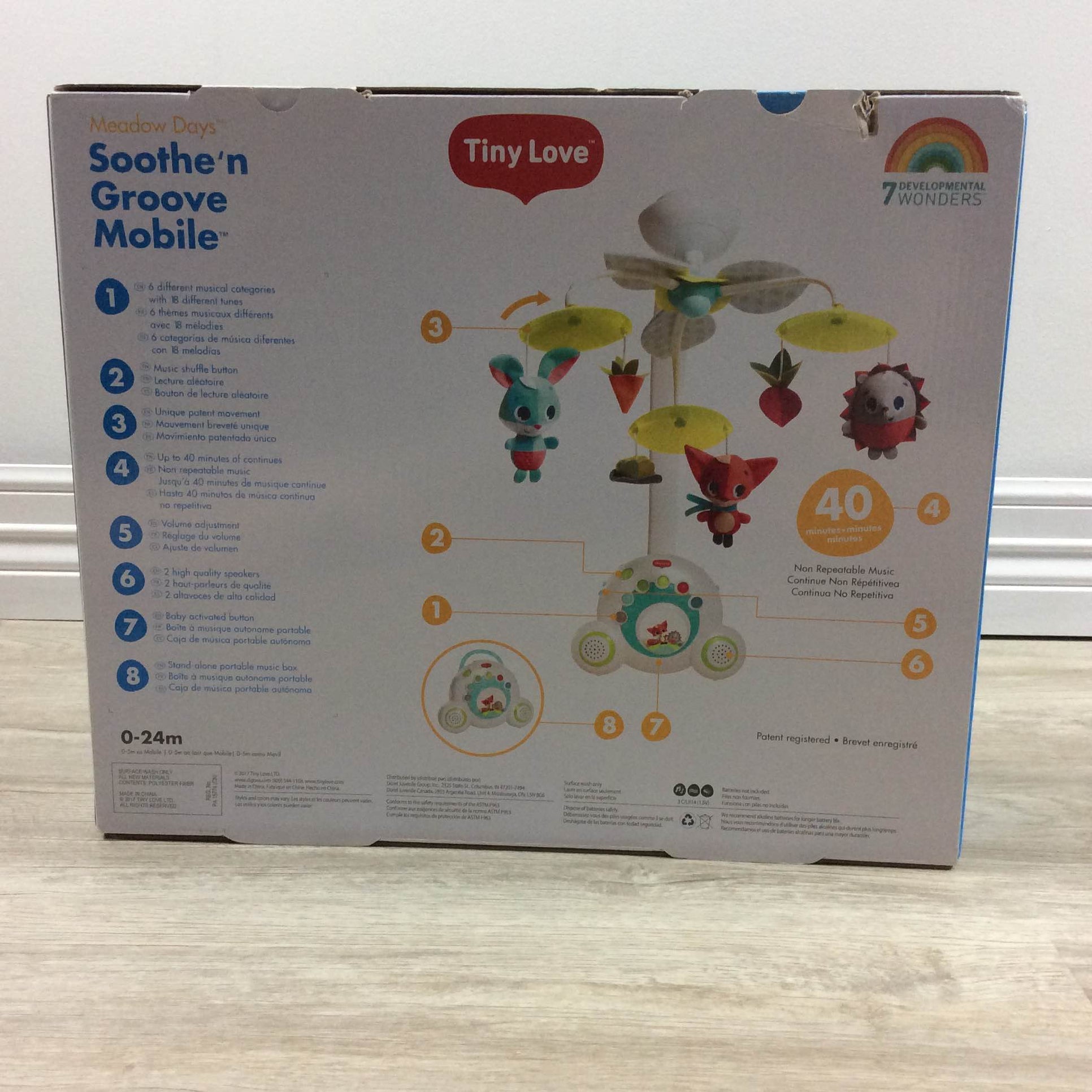 Tiny Love Soothe’n Groove Mobile, Meadow Days — GoodBuy Gear