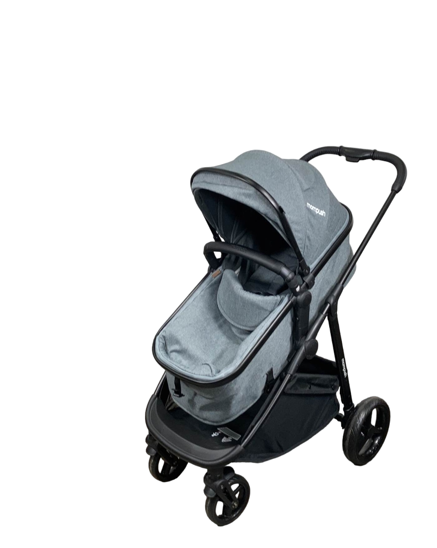 Mompush Wiz Stroller, Grey, 2021 — GoodBuy Gear