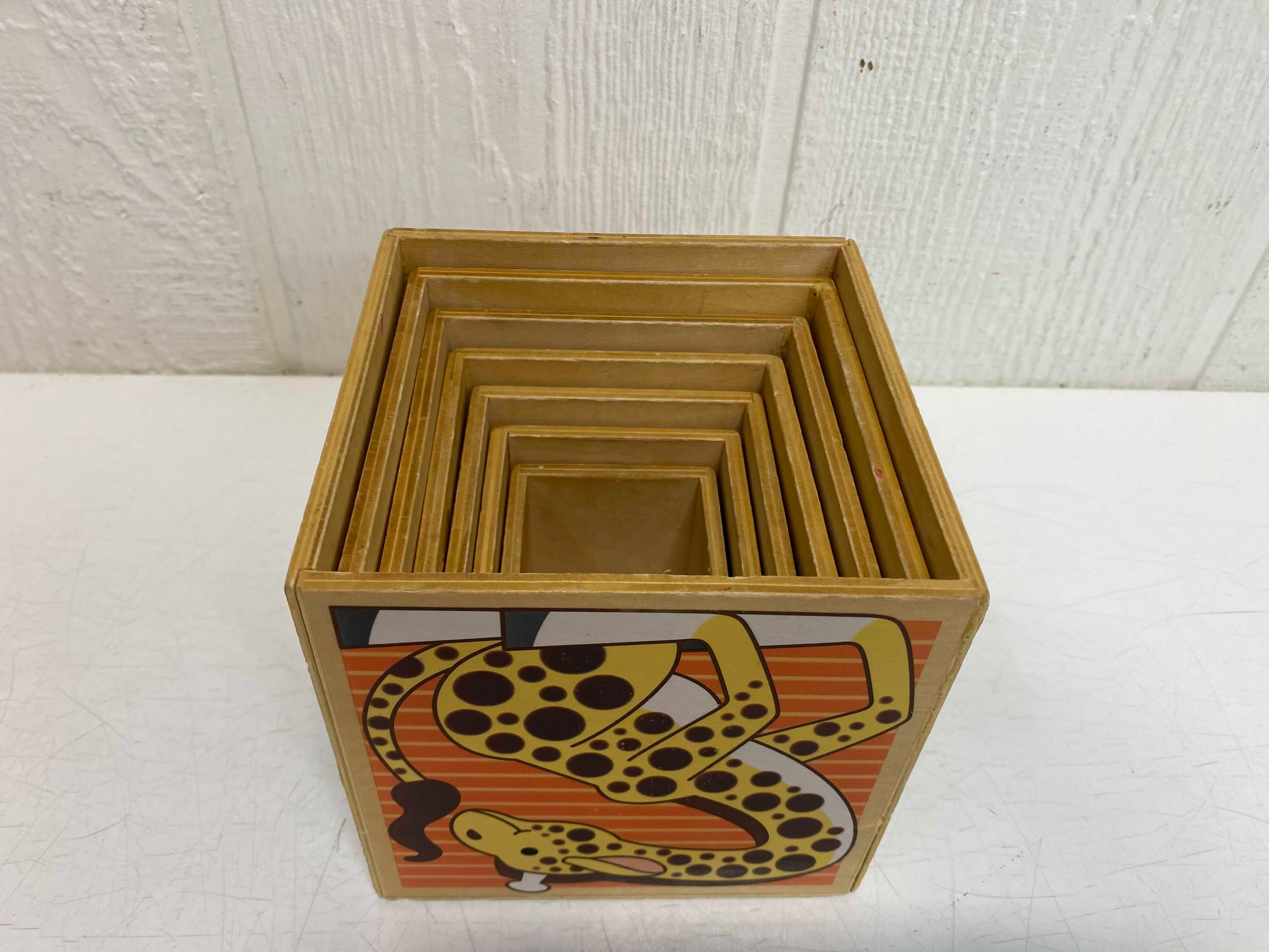 Melissa & Doug Wooden Nesting Blocks, Animals — GoodBuy Gear