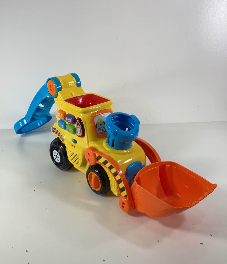 VTech Pop-A-Balls Push And Pop Bulldozer