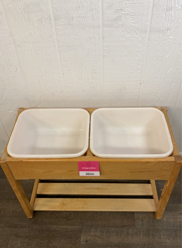 Montessori Furniture, Wooden Washing Stand
