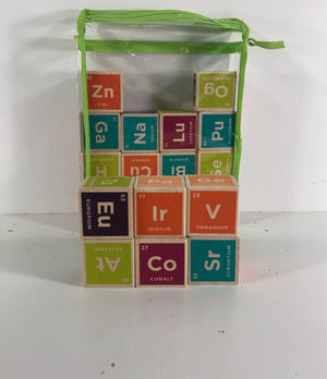 Wooden Periodic Table Blocks