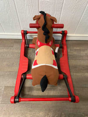 Radio Flyer Soft Rock & Bounce Pony With Sounds