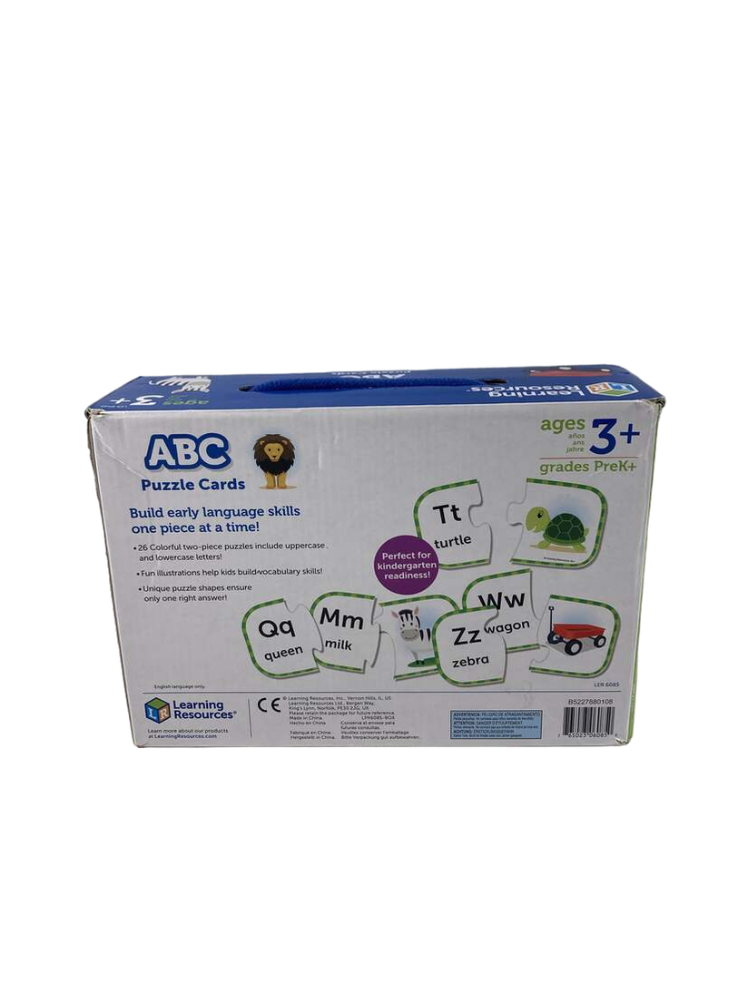 Learning Resources ABC Puzzle Cards — GoodBuy Gear