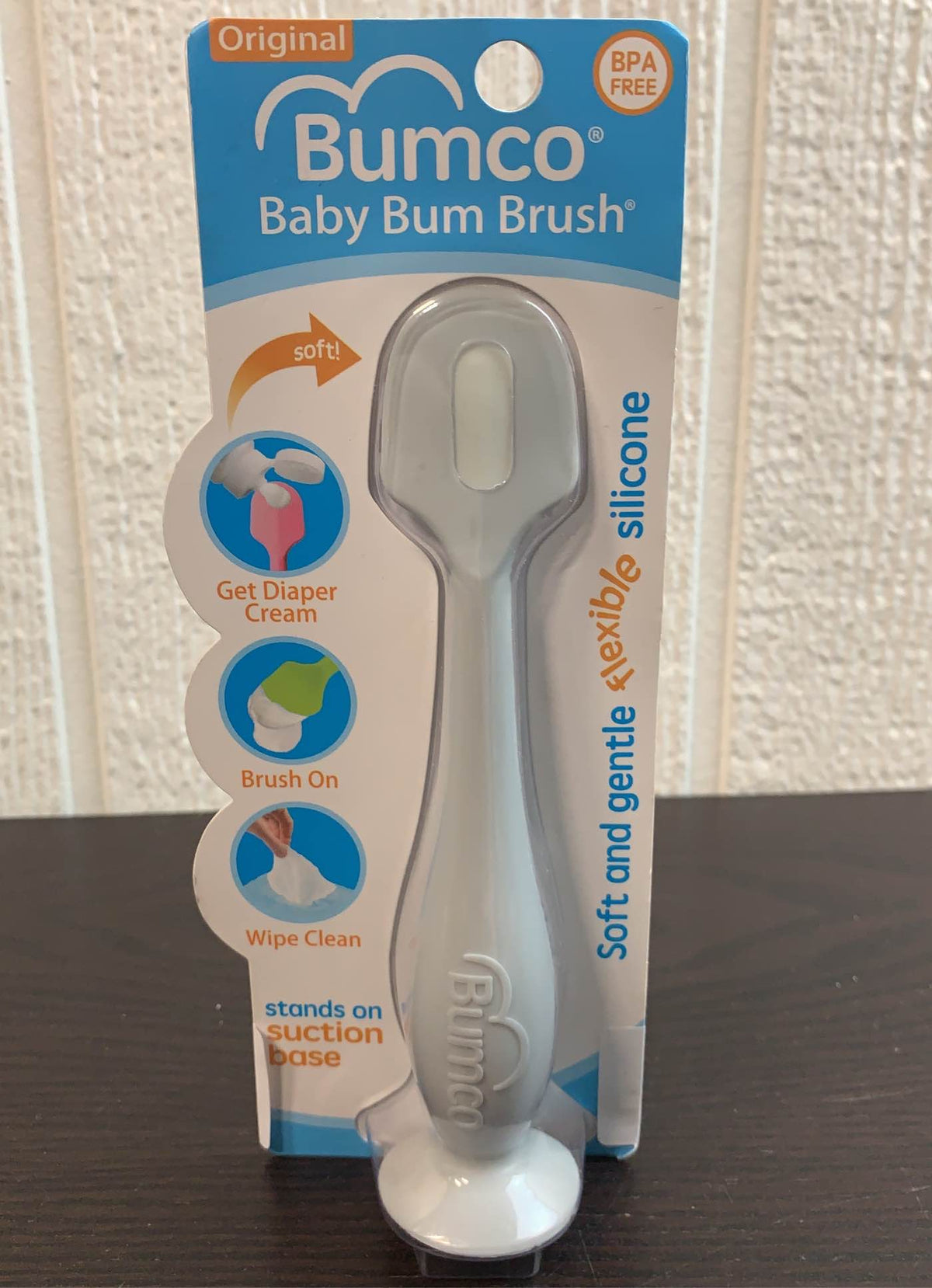 Baby Bum Bumco Diaper Rash Cream Brush, Gray — GoodBuy Gear