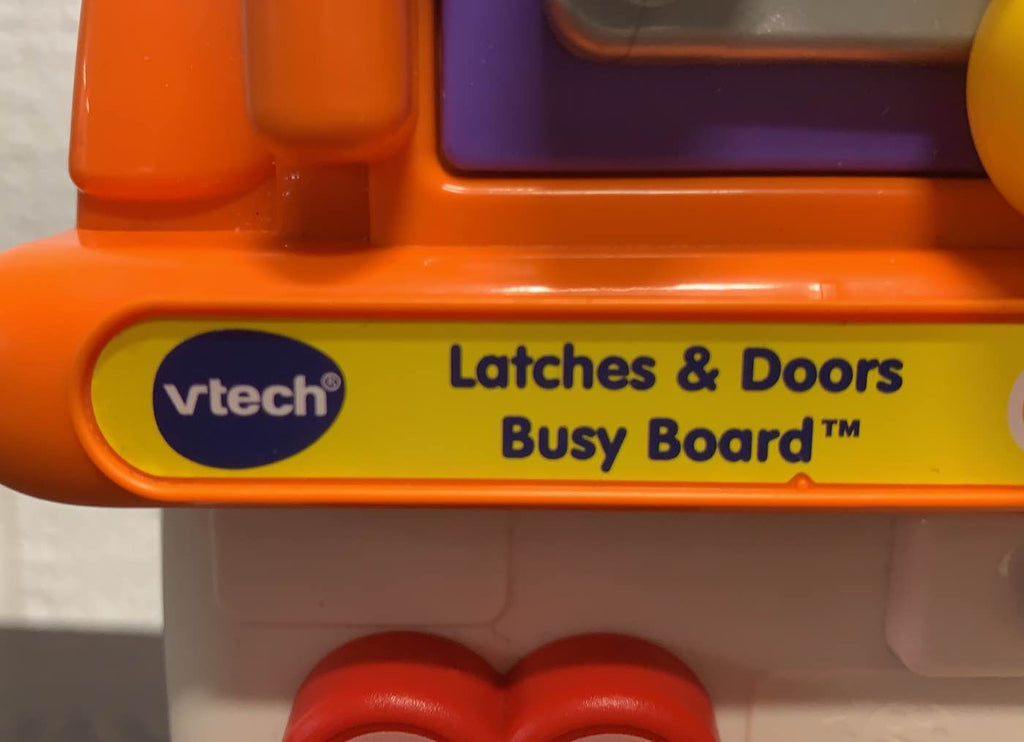 VTech Latches and Doors Busy Board