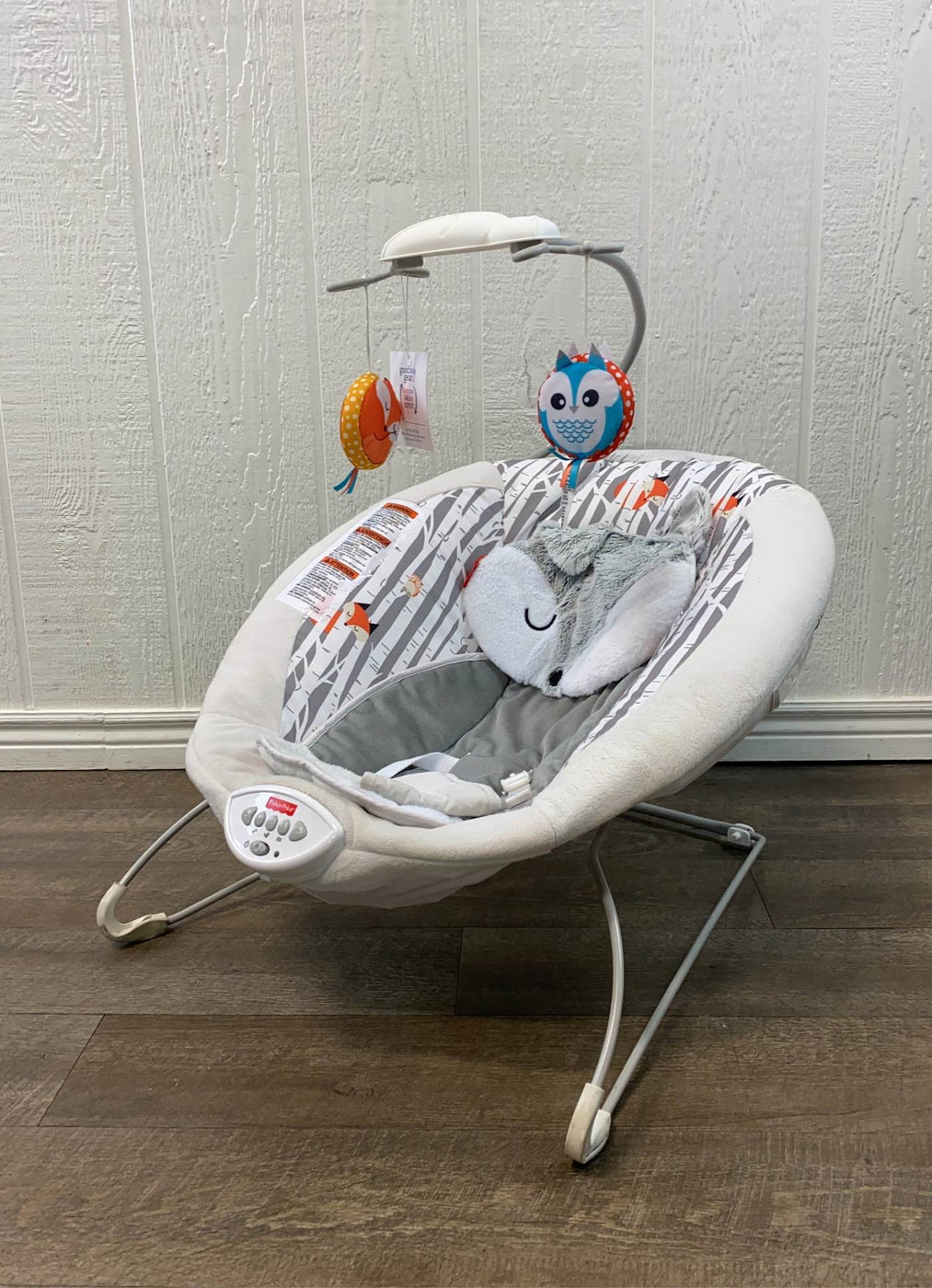 Fisher Price Deluxe Bouncer, Peek-a-boo Fox — GoodBuy Gear