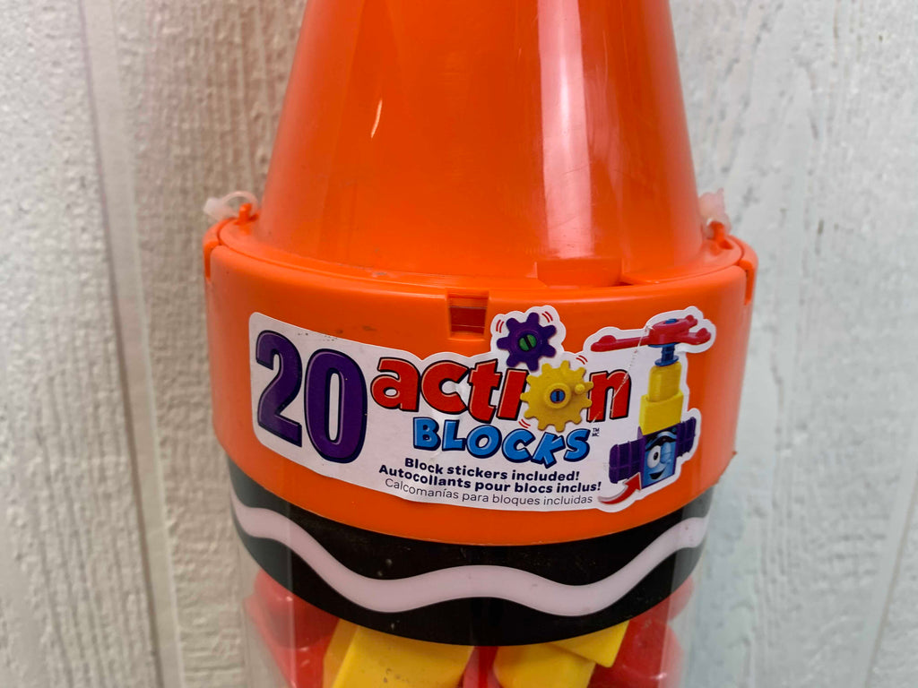 Crayola Building Blocks, 70 pieces