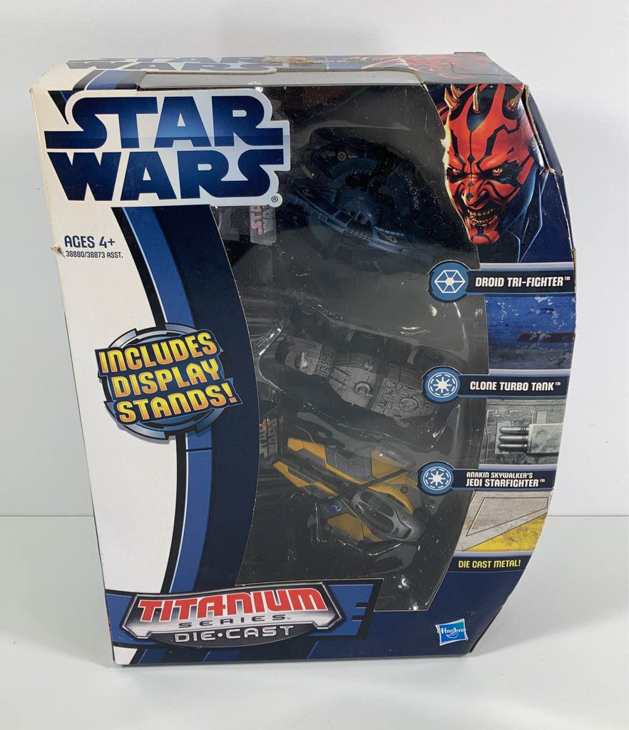 Star Wars Titanium Die Cast Vehicle Set