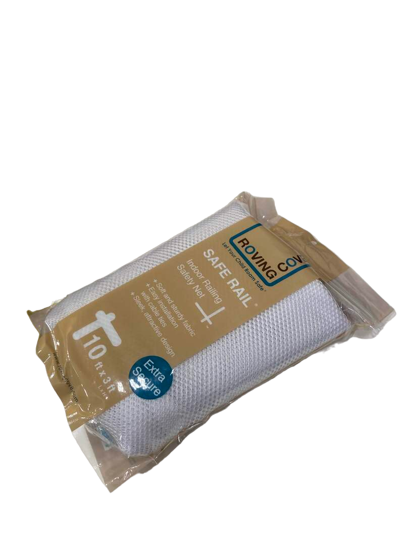 Roving Cove Stair Banister Guard Safety Net, 10’x3’ Pearl — GoodBuy Gear