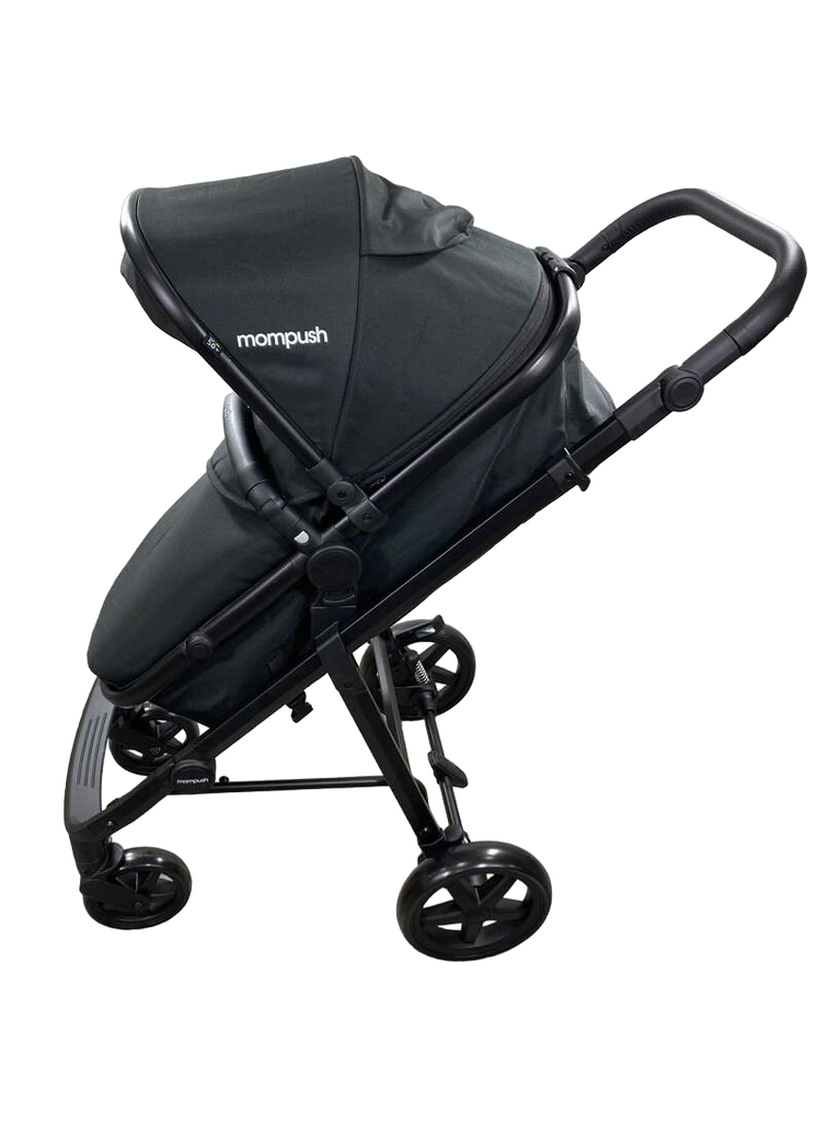 Mompush Meteor 2 Stroller, 2022, Black